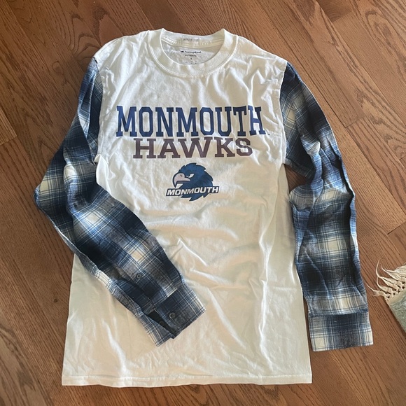 Champion | Tops | Custom Monmouth University Tshirt | Poshmark